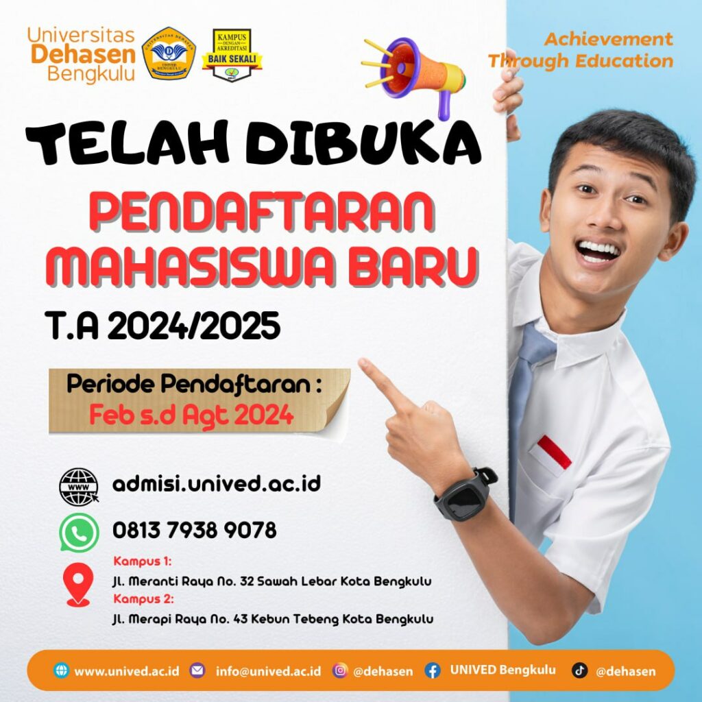 PENDAFTARAN MAHASISWA BARU TELAH DIBUKA – Fakultas Ilmu-Ilmu Sosial
